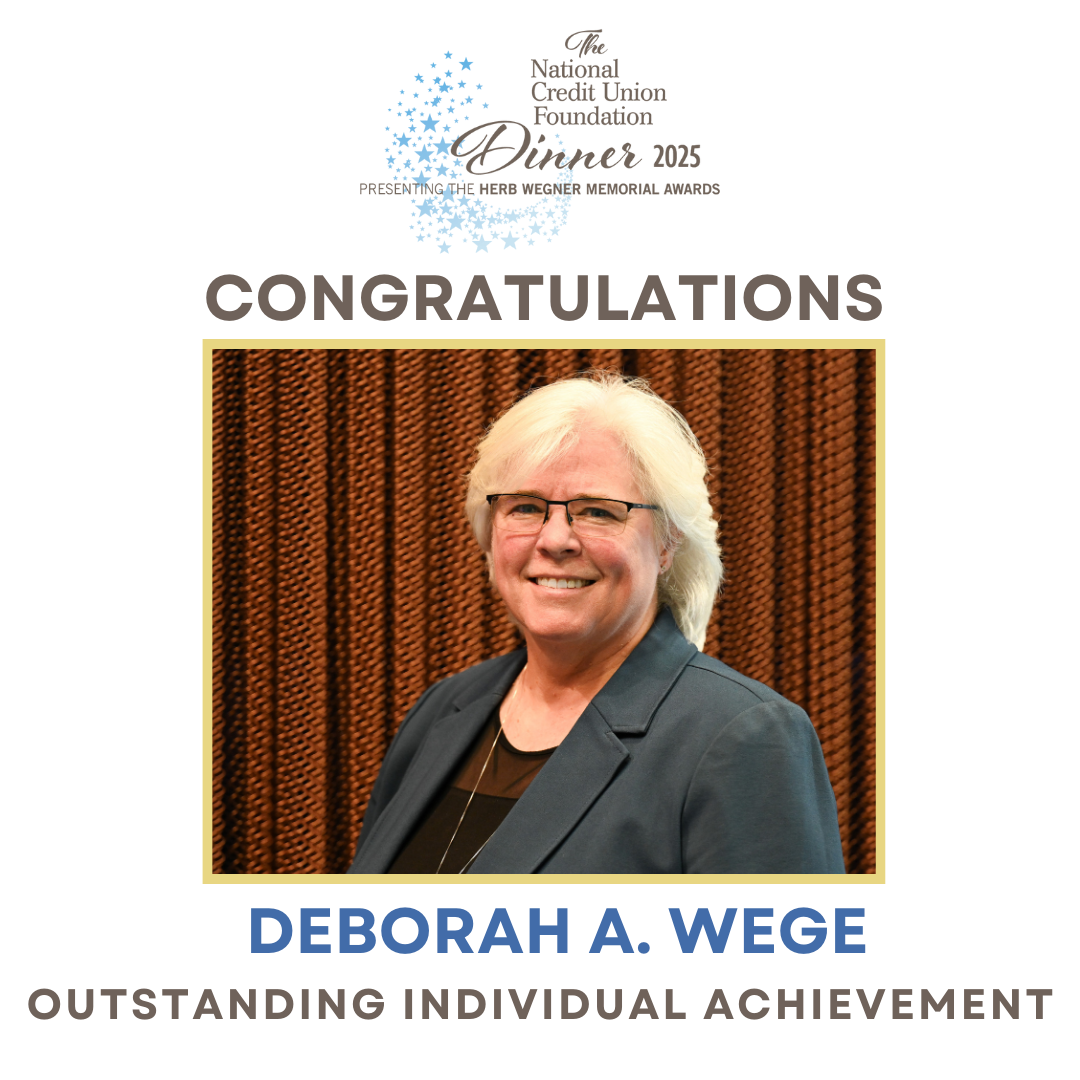 Deborah A Wege: 2025 Herb Wegner Memorial Award Winner - NCUF